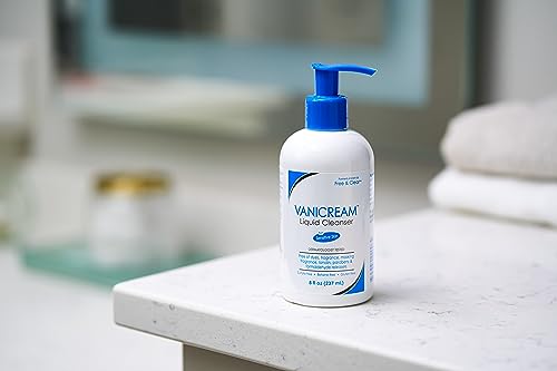 Vanicream Liquid Cleanser - 8 fl oz β Unscented, Gluten-Free Formula for Sensitive Skin