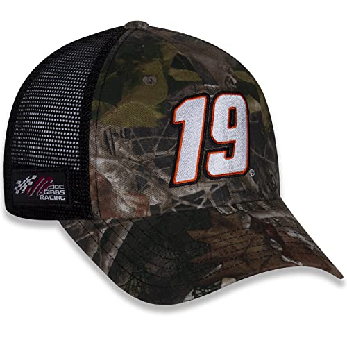 Checkered Flag Sports 2023 Martin Truex Jr Camo Hat - NASCAR Adjustable Automotive Racing Mesh Baseball Cap