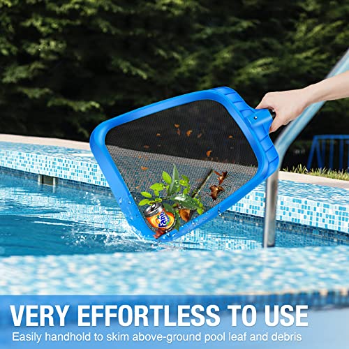 eazer Professional Pool Skimmer Net, Pool Cleaning Net, Skimmer Net for Pool Cleaning, Pool Net Skimmer for Above Ground Pool | Pool Nets for Cleaning |Swimming Pool Accessories(Pole Not Include)