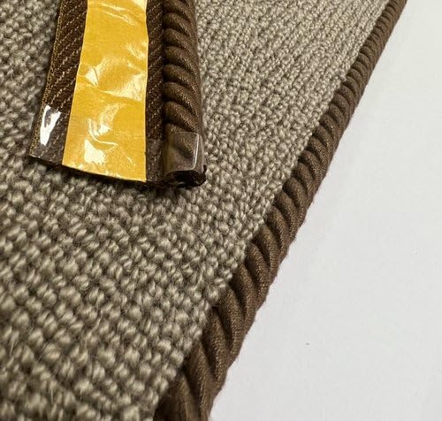 Generic Easy Binding - Do-It-Yourself Carpet Binding - Turn Carpet Scraps into Area Rugs Fast (Wulf Grey)