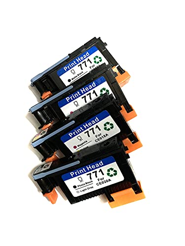 FASTSHIP for 8X Print Heads Replace for HP 771 DesignJet Z6200 Z6800 NO. hp771 printhead CE017A CE018A OCE020A (2set/8pcs(CE017A CE018A CE019A CE020A)) (2set/8pcs(CE017A CE018A CE019A CE020A))