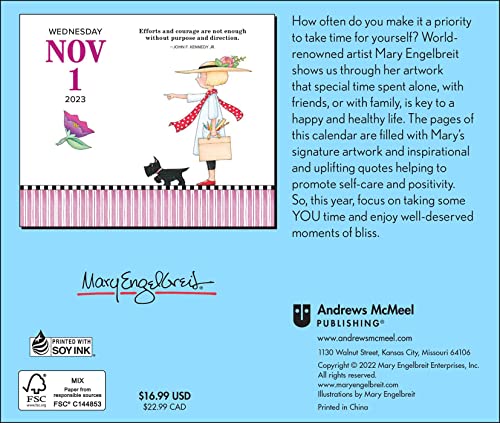Mary Engelbreit's 2023 Day-to-Day Calendar: ME Time