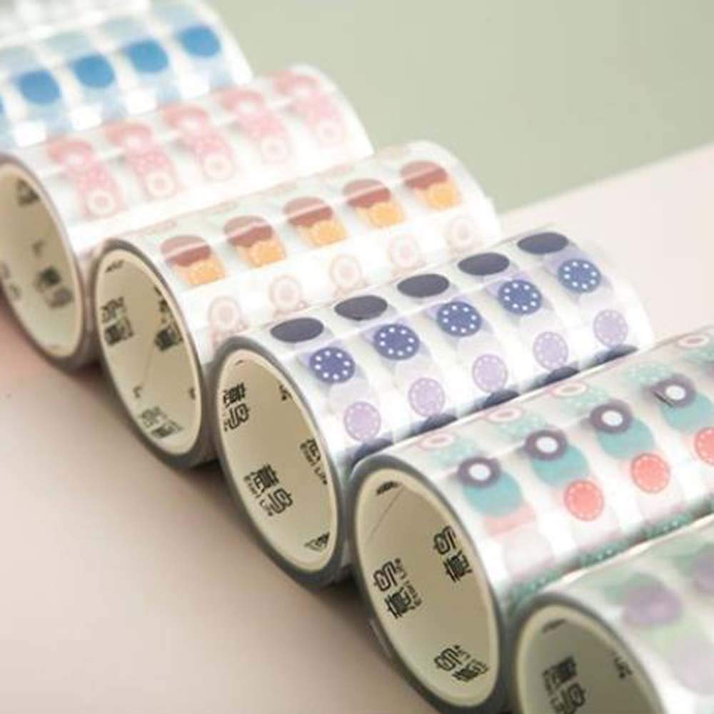 Colorful Envelope Seal Stickers,Round Sealing Sticker for Wedding Invitation Card Envelope Bridal Shower Thanksgiving Party Favor(E)