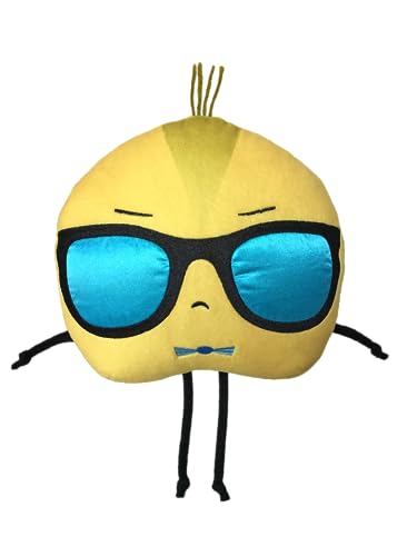 MerryMakers The Cool Bean Book Character Plush, Yellow