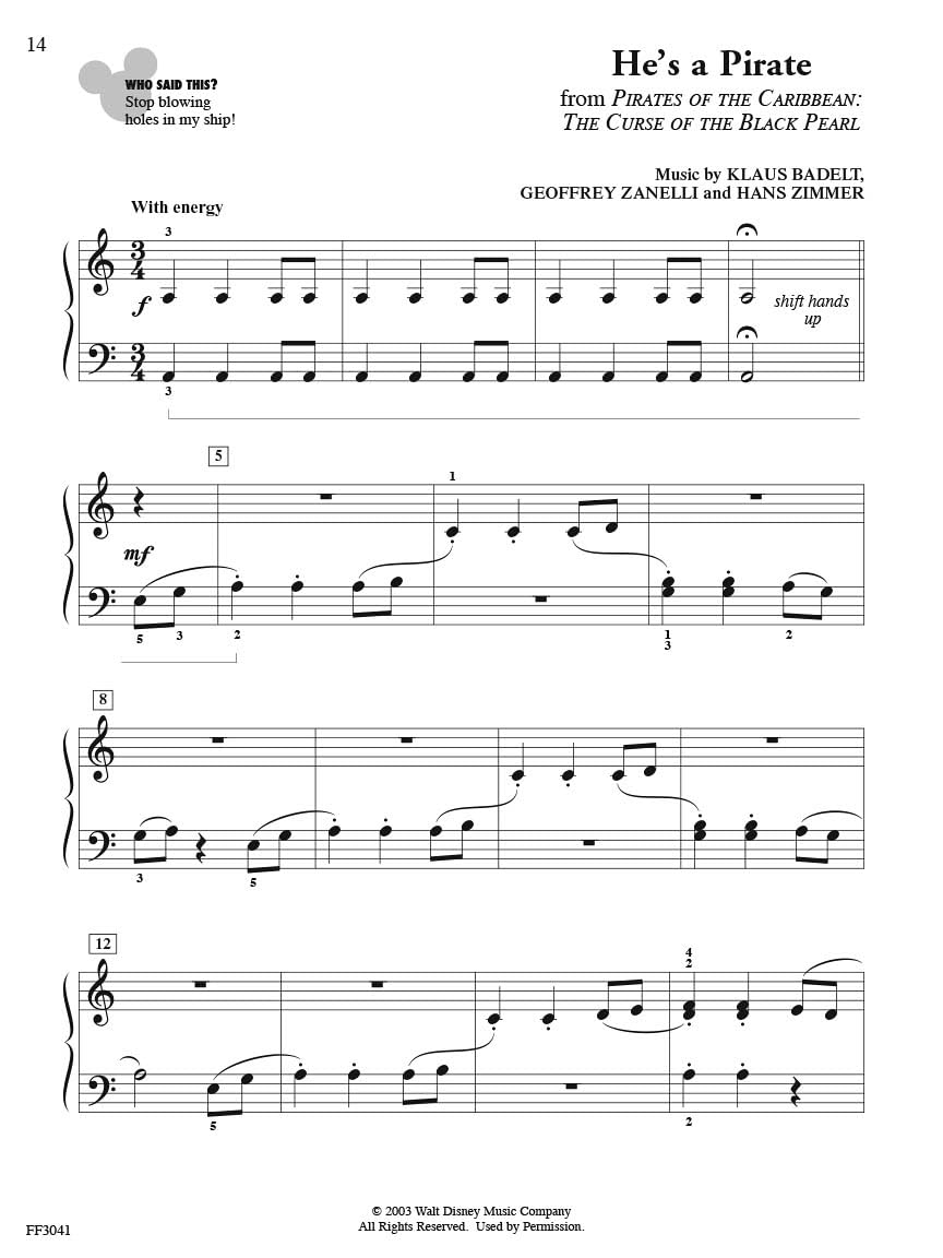ShowTime Piano Disney - Level 2A