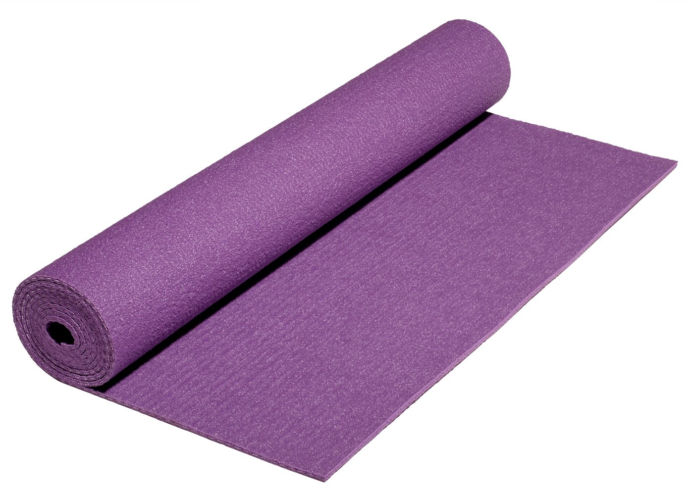 Bheka Deluxe Long Life Yoga Mat Purple 36 Inches Long by 24 Inches Wide