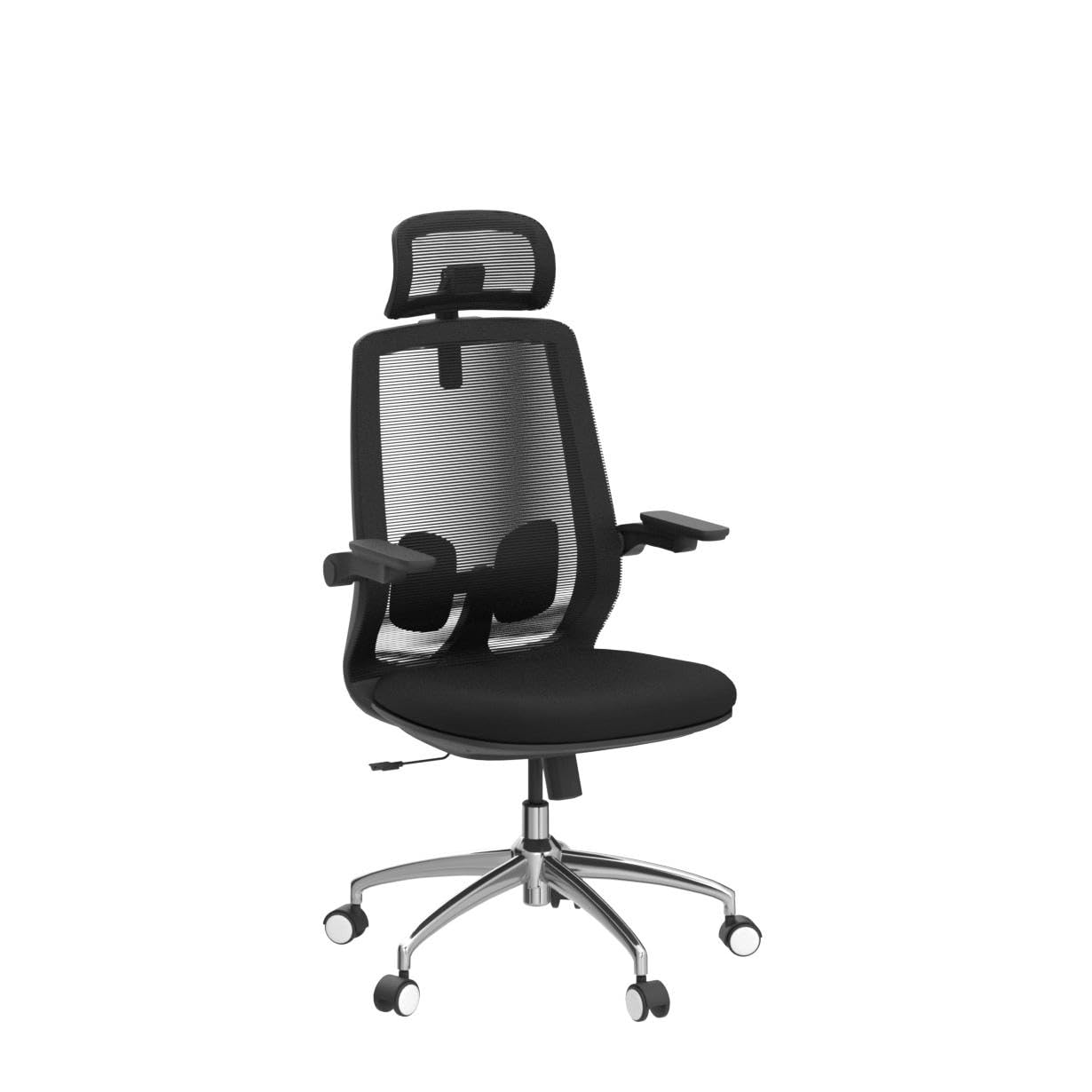 BROBRIYO Ergonomic Office Chair, Thick Cushioned Seat, Home Office Desk Chair with Seat Slider, Adjustable Lumbar Support,Headrest,3D Armrest,Tilt Function, Executive Chair Rolling