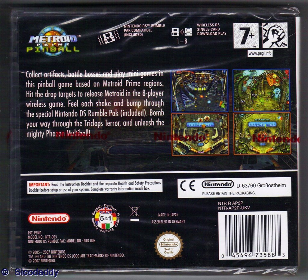 Metroid Prime Pinball