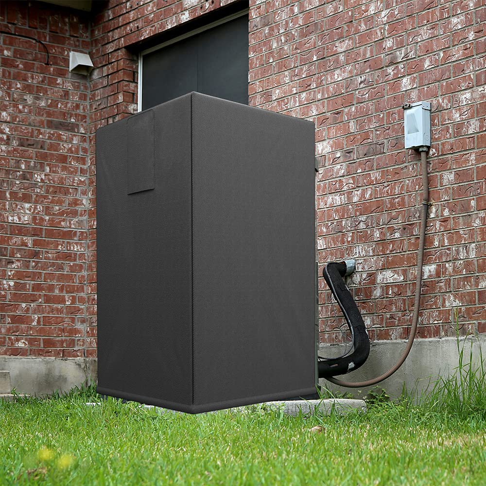 NEAGLORY Air Conditioner Cover for Outside, AC Unit Covers Outdoor Fits up to 24X24X30 Inch, Durable Waterproof Windproof and Snowproof Design