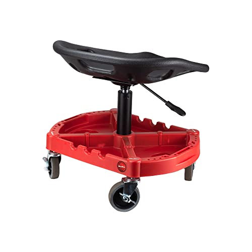 Maxshine Detailing Stool β Heavy Duty Car Detailing Chair, Adjustable Height, Multifunctional Holders, Ergonomic Seat, Maximizing Your Mobility and Convenience for Storing Car Cleaners and Tools