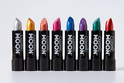 Cosmic Moon - Metallic Lipstick - 0.17oz - For mesmerising metallic lips! - Silver