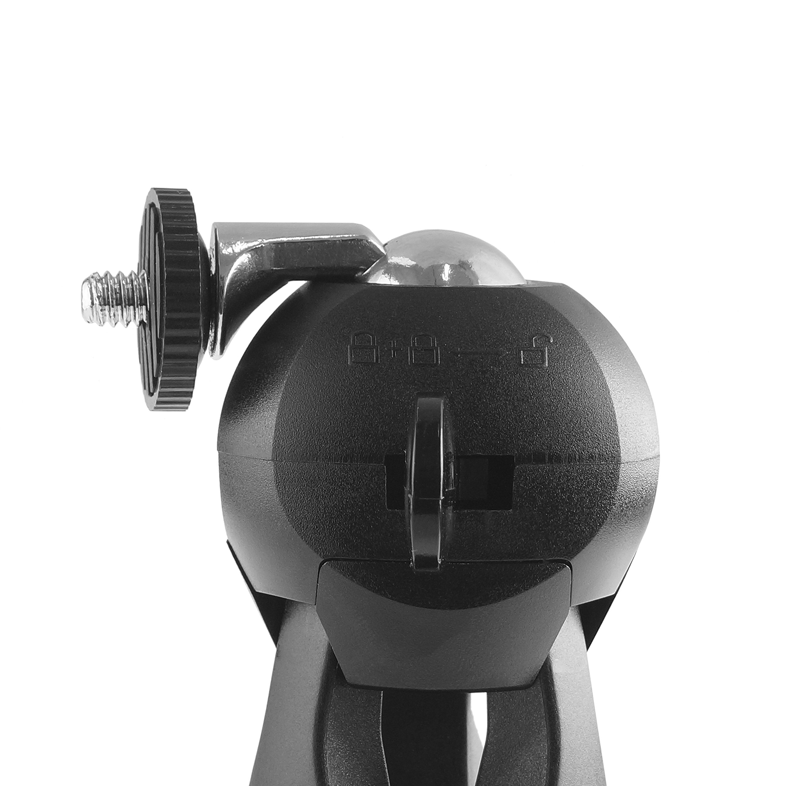 CamKix Premium 3in1 Tripod Base & Hand Stabilizer Grip Compatible with GoPro Hero 8 Black, 7, 6, 5, Black, Session, Hero 4, Session, Black, Silver, Hero+ LCD, 3+, 3, DJI Osmo Action Cams & Smartphone