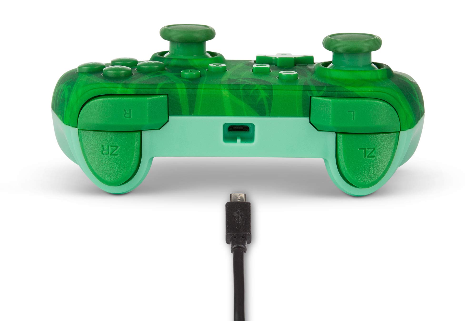 PowerA Wired Controller for Nintendo Switch - Pokémon: Bulbasaur Overgrow, Gamepad, Game controller, Wired controller, Officially licensed