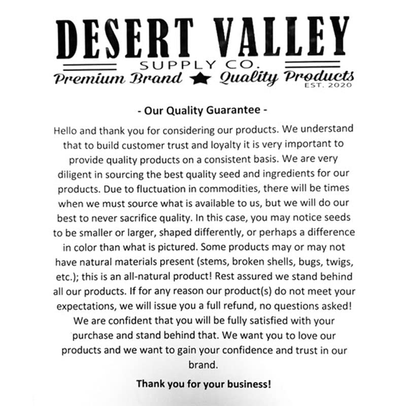 Desert Valley Premium in-Shell Peanuts - Wild Bird - Wildlife Food, Squirrels, Chipmunks, Cardinals, Jays & More (2-Pounds)