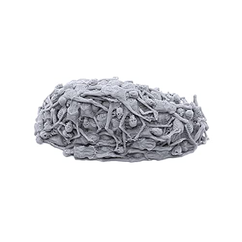 Corpse Piles by Printable Scenery - Compatible with Dungeons and Dragons (DND, D&D), 28mm Miniature Wargaming, Tabletop RPGs, Wargame Scenery