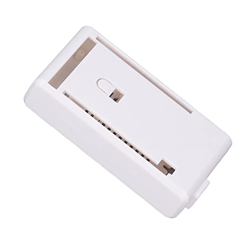 Electronic Housing, Circuit Board Enclosure Hollow Design ABS with Vents for DIY(White)