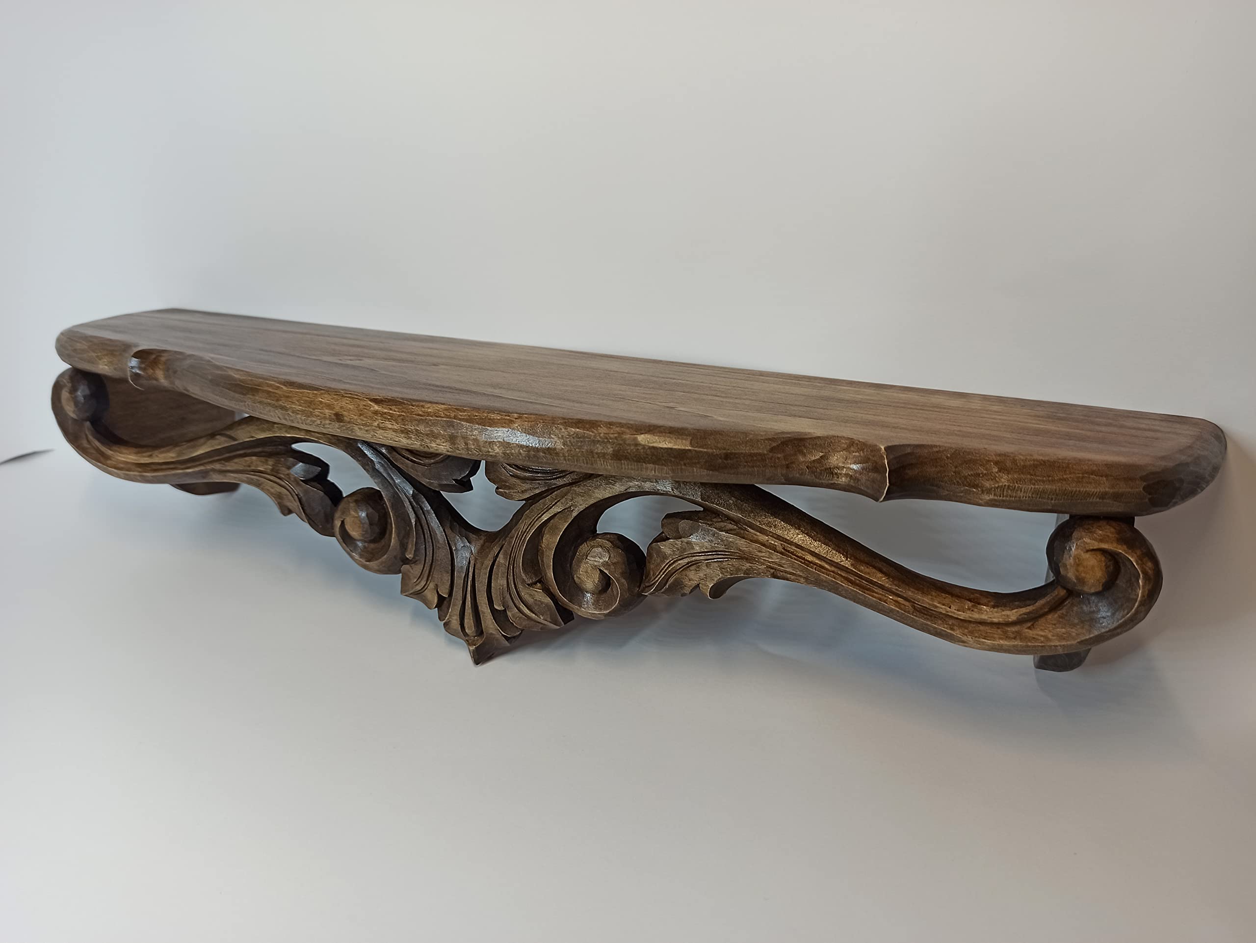 mik-Dyzayn Shelf, Carved Wooden Shelf, Vintage Wall Shelf, Antique Shelf, Wall Shelf, Plant Shelf, Shelf Decor, Book Shelf, Floating Shelf, Carved