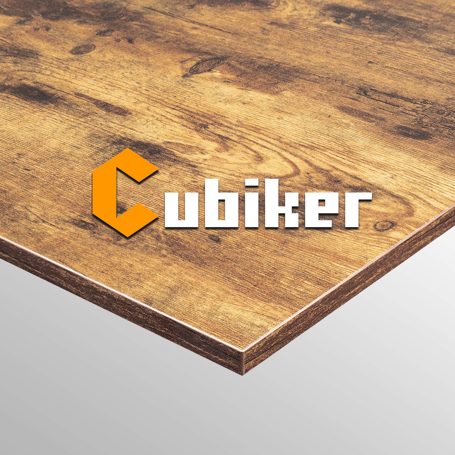 Cubiker L-Shaped Computer Desk, Gaming Corner Desk with Non-Woven Drawer, Home Office Sturdy Writing Table, Space-Saving, Easy to Assemble