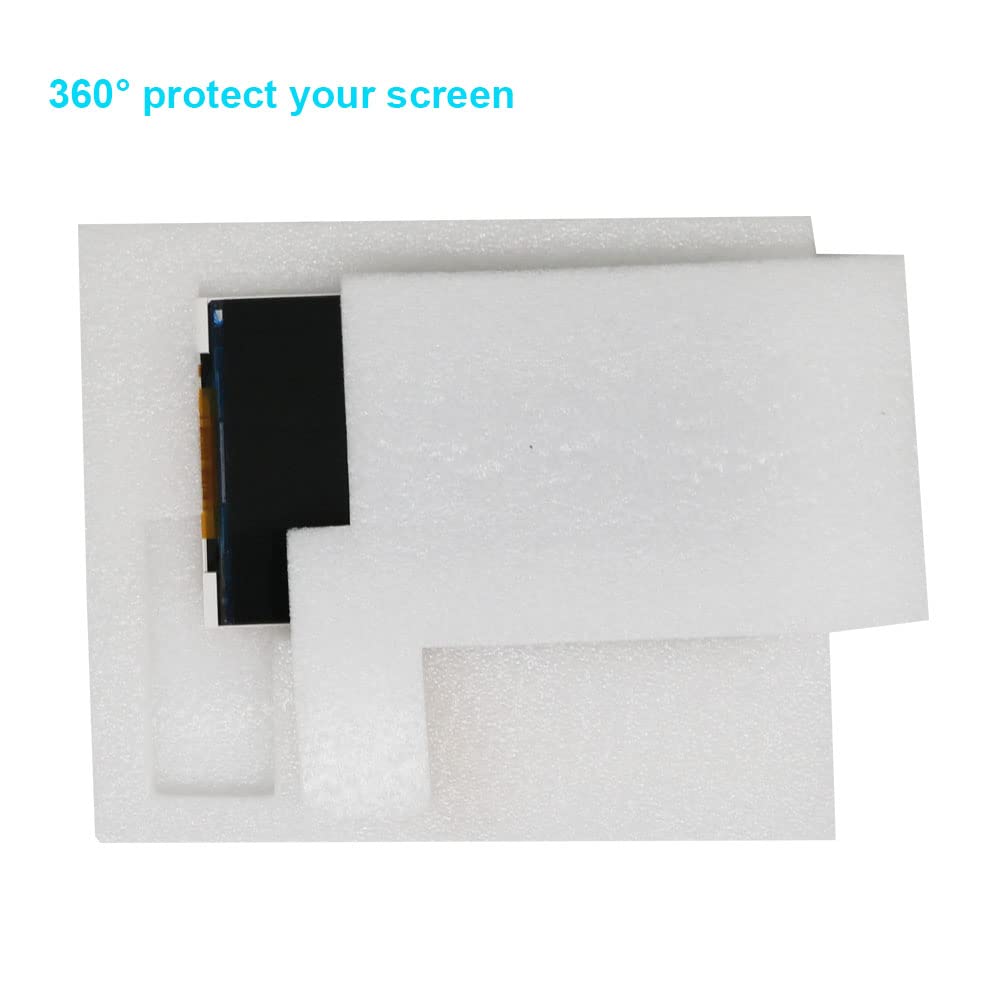 COCOTOP NEW 2DS XL Replacement Screen, Replace Original Top Upper LCD Screen Display for Nintendo New 2DS XL LL with Screen Protectors
