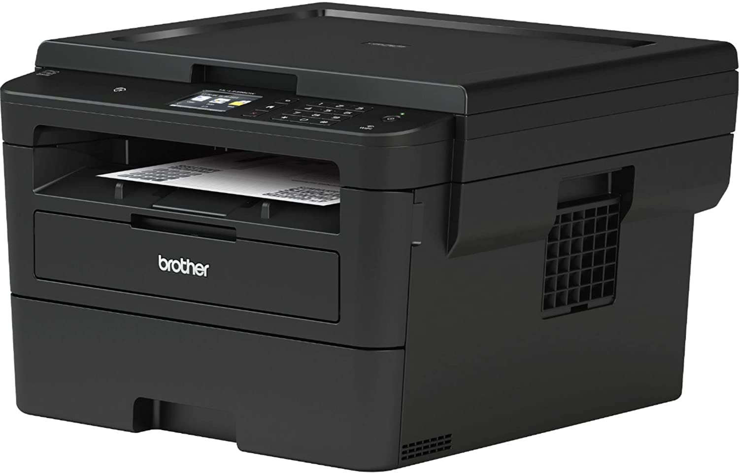Brother L-2395DW Series Compact Monochrome All-in-One Laser Printer I Print Scan Copy I 2.7" Color LCD I Wireless | Mobile Printing I Auto 2-Sided Printing I 36 ppm, Bundle with IPRINTIN Printer Cable