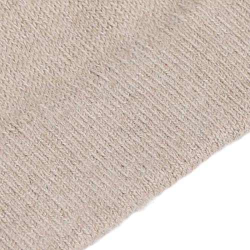 Emoshayoga Knee Warmer, Thick and Soft Prevent Arthritis Prevent Injuries Keep Warmer Wool Knee Sleeves for Ride Motorcycle