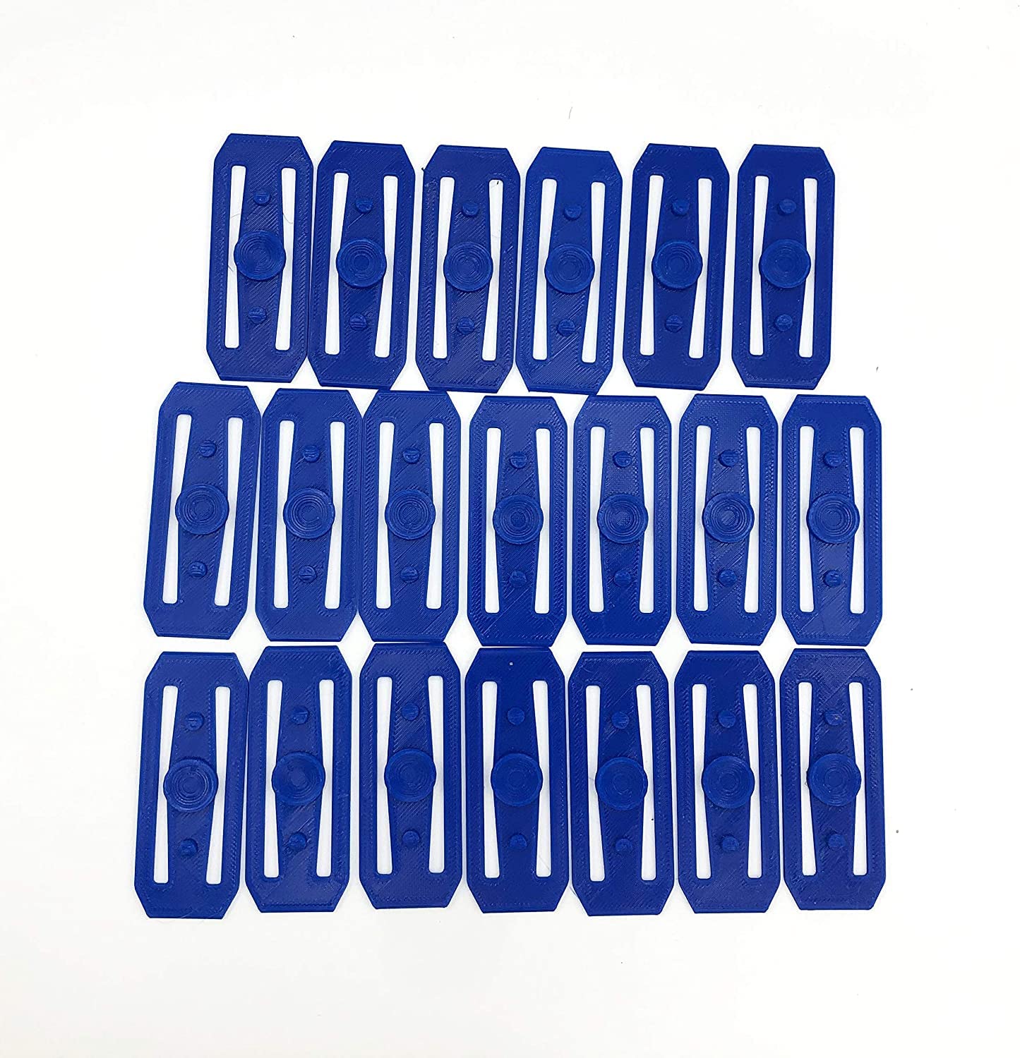 wellshezz 3D Printed Racetrack Connectors Set of 100 Compatible with Hotwheels Track Sets