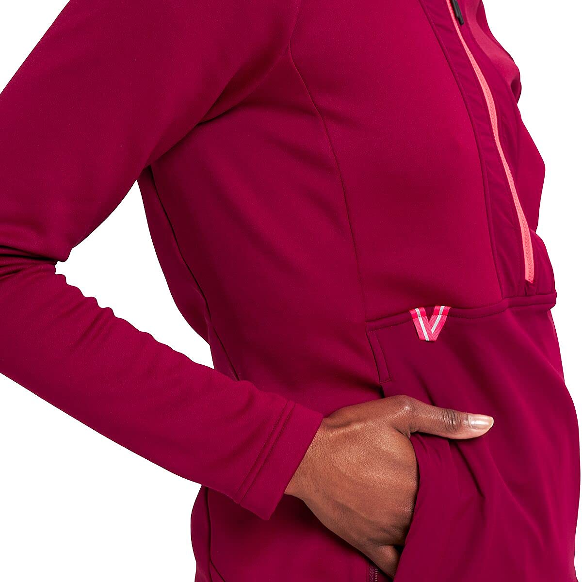 Burton Women's Standard Multipath Pullover Fleece, Mulled Berry, Medium