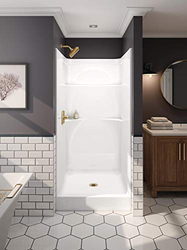Delta Faucet Dryden 14 Series Single-Function Shower Trim Kit with Single-Spray Touch-Clean Shower Head, Champagne Bronze, 2.0 GPM Water Flow, T14251-CZ-WE (Valve Not Included)