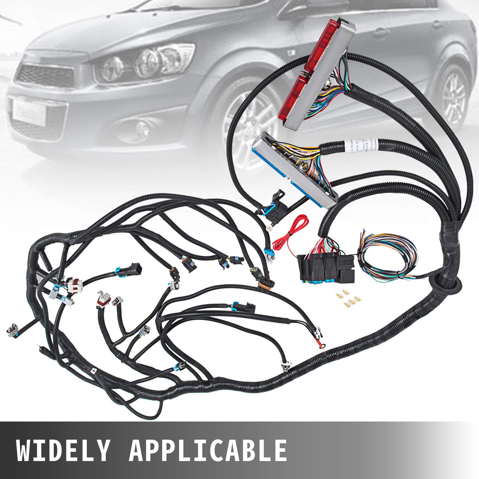 Mophorn 99-03 Standalone Wiring Harness with T56 Transmission for 1999-2003 DBC LS1 Vortec 4.8 5.3 6.0 4L60E