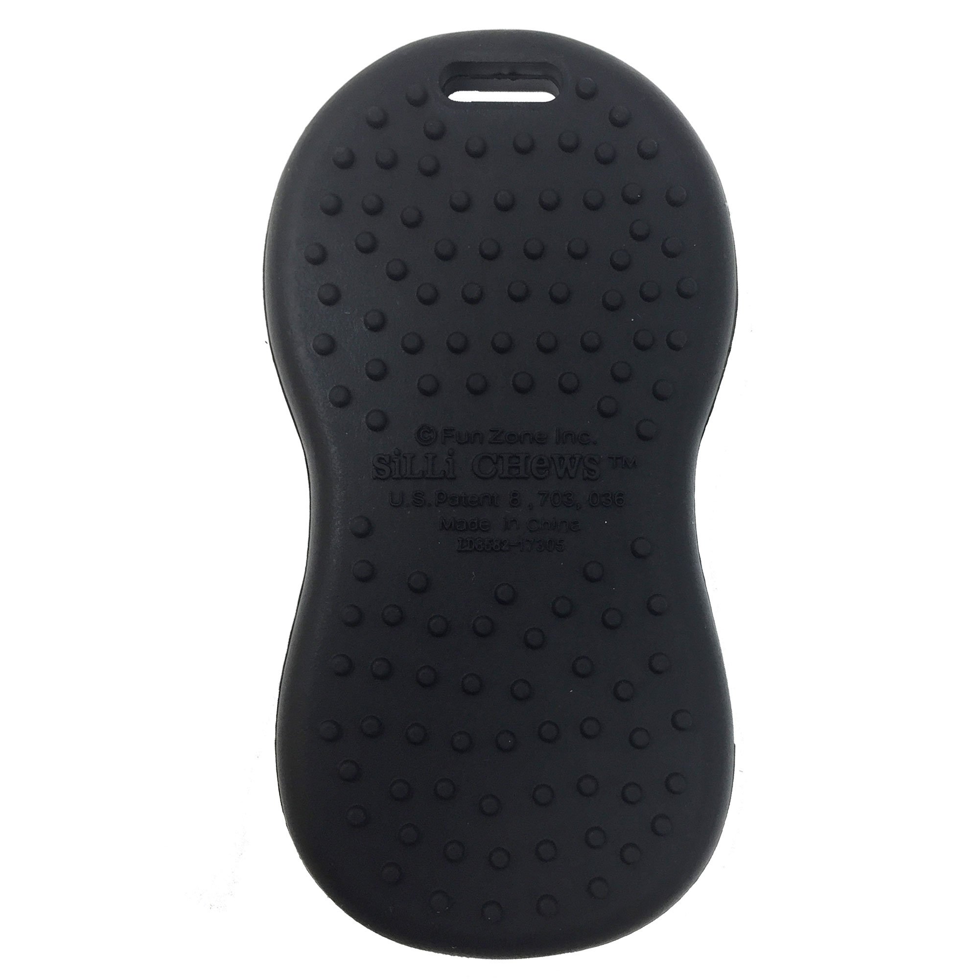 Silli Chews Remote Teether for Baby Unisex Fake Pretend Play TV Remote Control Toy Toddler Chewmote Favorite Baby Teether Infant Silicone Teething Toy Black Silly Chew Toys for Kids