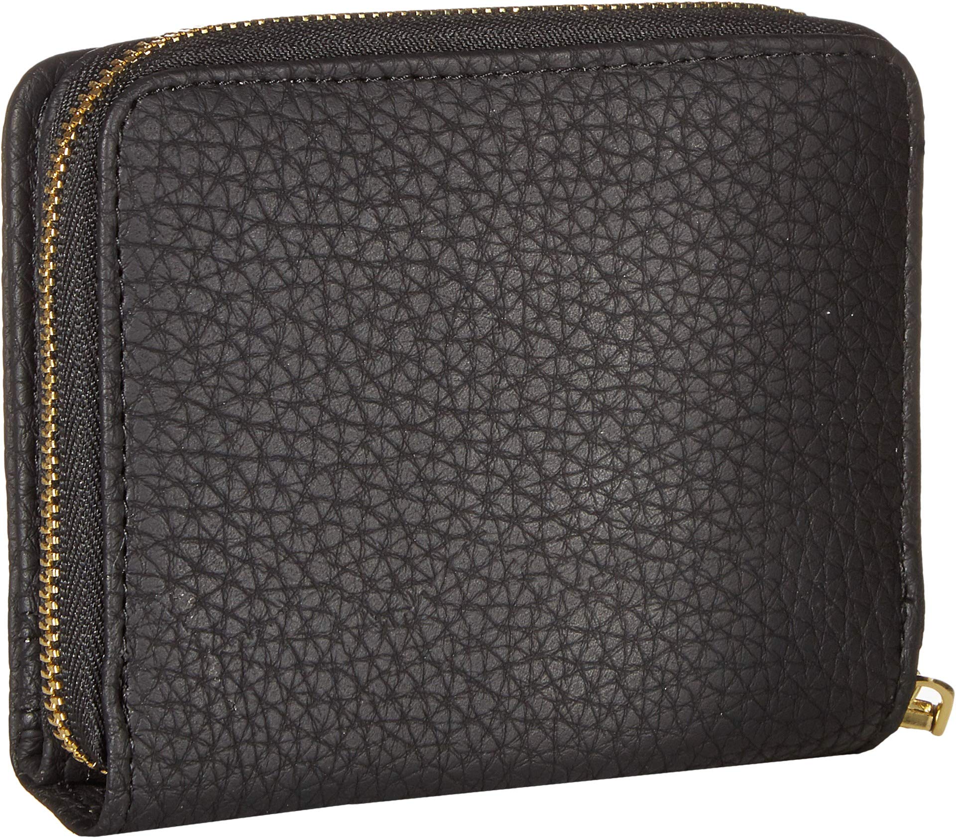 Steve Madden French Zip Around Wallet Black One Size