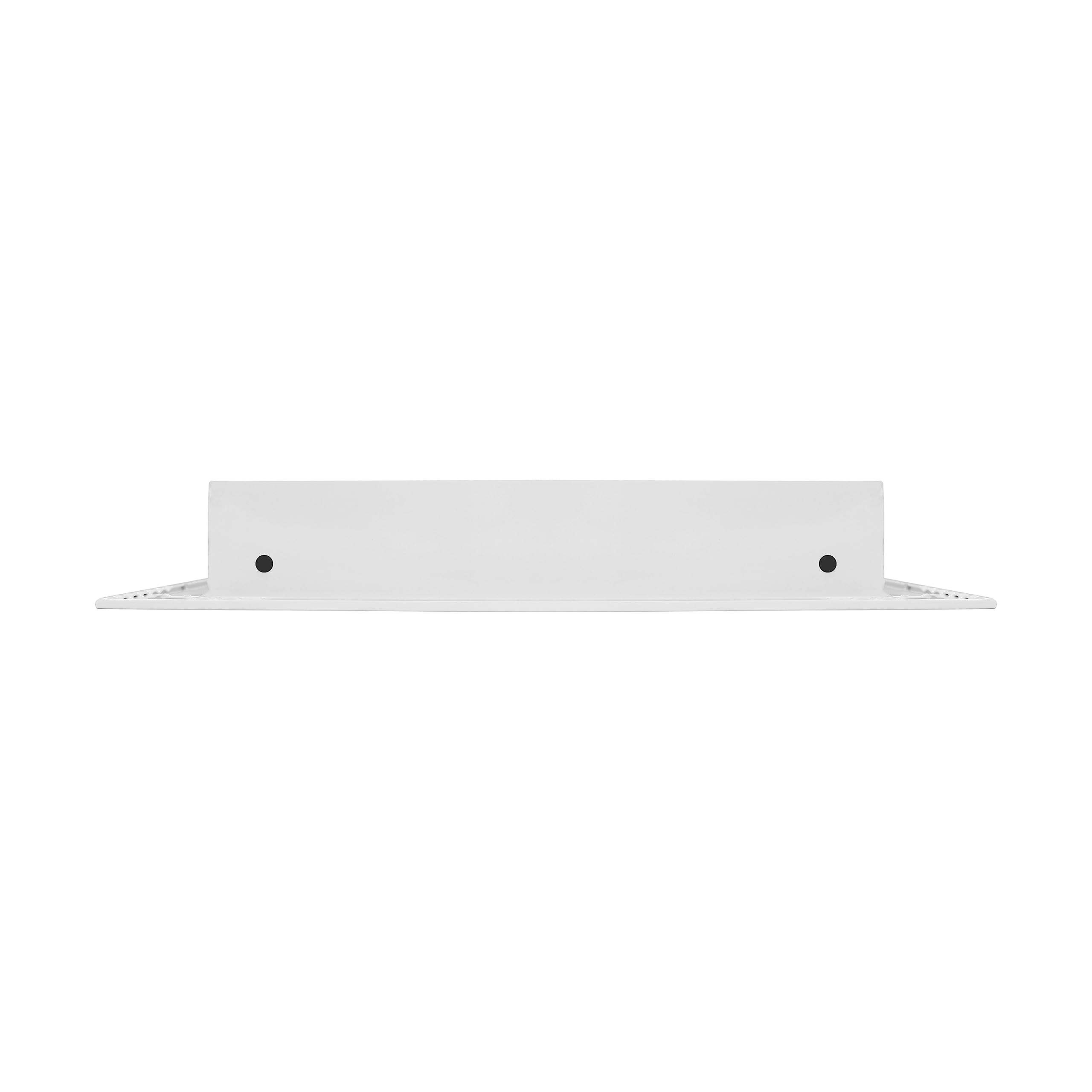 BUILDMART - 10x10 Modern AC Vent Cover - Decorative White Air Vent - Standard Linear Slot Diffuser - Register Grille for Ceiling, Walls & Floors - Texas Buildmart
