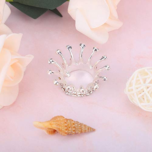 Nail Art Brush Holder, 3 Types Crown Design Nail Art Brush Holder Set Pen Displayer Stand Tools Brush Holders(2)