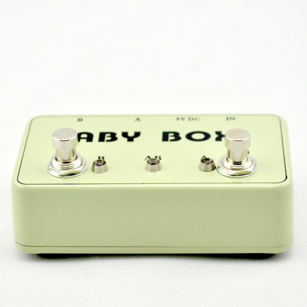 NEW Guitar ABY Switcher Effect Stomp Pedal Box for Electric Guitar True Bypass Yellow
