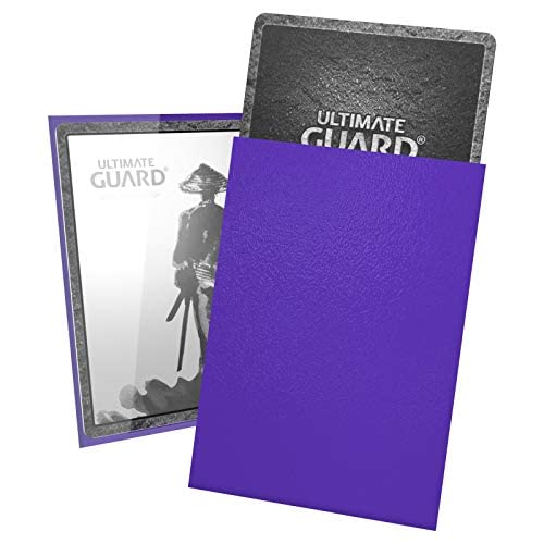 Ultimate Guard Matte Blue Katana Sleeves Japanese Size 60ct Standard Size 100 ct Card Sleeves Individual Pack