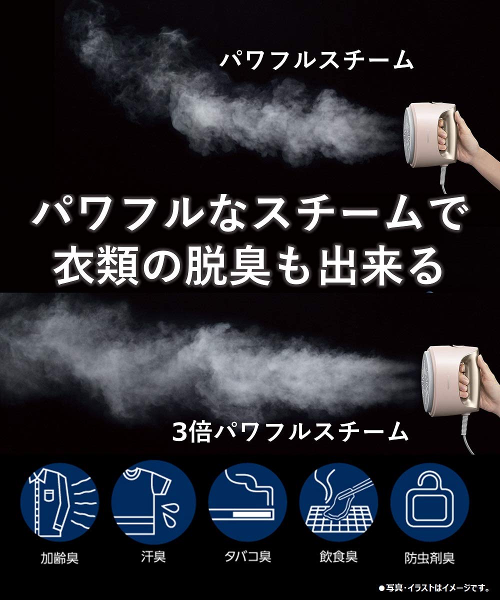 Panasonic Steam Iron Large Tank Model Pink Gold NI-FS750-PN Japan Import