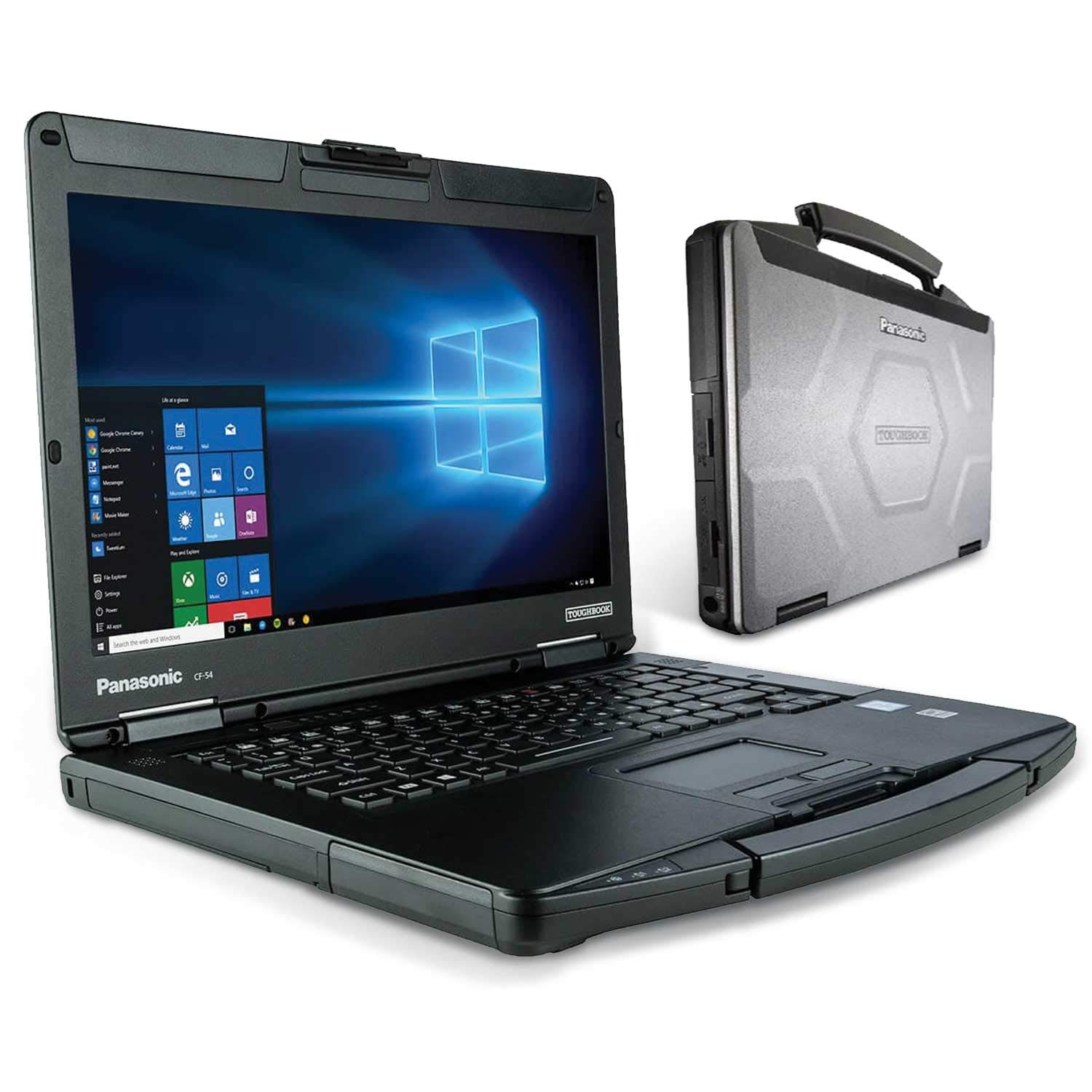 Panasonic Toughbook CF-54, Intel Core i5‚Äê5300U, 14 1920 x 1080 FHD Touchscreen, 8 GB, 256GB SSD, Wi-Fi, Bluetooth, 4G LTE Multi Carrier, GPS, Serial, VGA, TPM 1.2, Win 10 pro (Renewed)