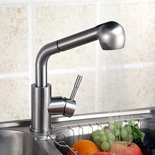 GOTOTOP Kitchen Faucet Bathroom Tap 3-Functions Pull-Out Faucet Nozzle Sink Faucet Spray Head Sprayer Spout Setting Replacement Part Hot for Personal Hygiene