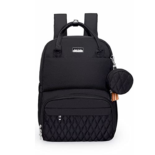 Lunch Backpack for Women, 15.6“ Laptop Work Backpack with Insulated Cooler Lunch Bag for Beach Camping Picnic Hiking