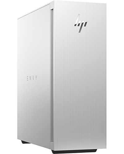 HP Envy Desktop TE02-0250xt Home & Business Desktop (Intel i7-12700 12-Core, 16GB RAM, 128GB PCIe SSD + 1TB HDD (3.5), GeForce RTX 3060, WiFi, Bluetooth, HDMI, Win 11 Home) Refurbished (Renewed)