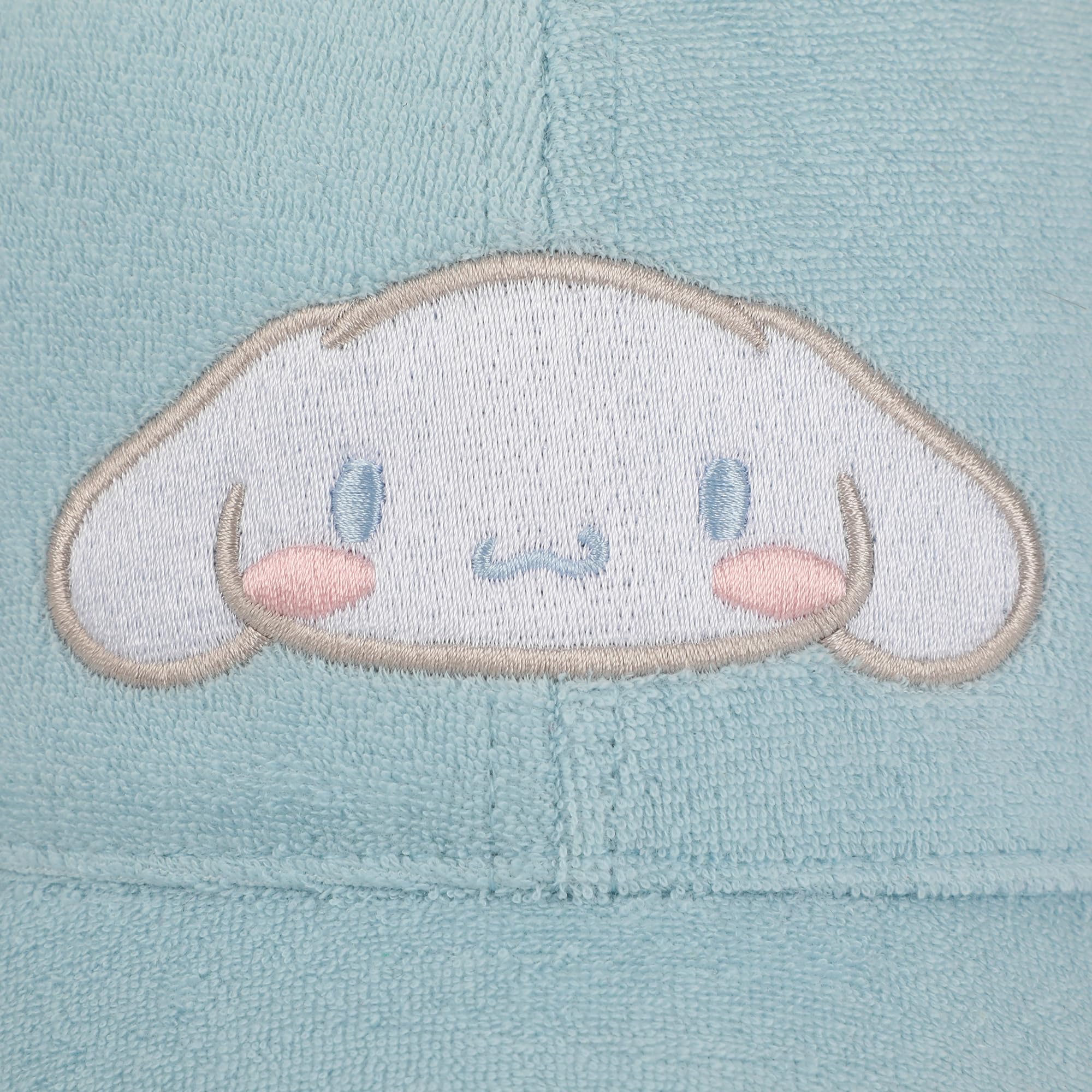 Cinnamoroll Embroidered Character Head Art Adult Blue Baseball Cap