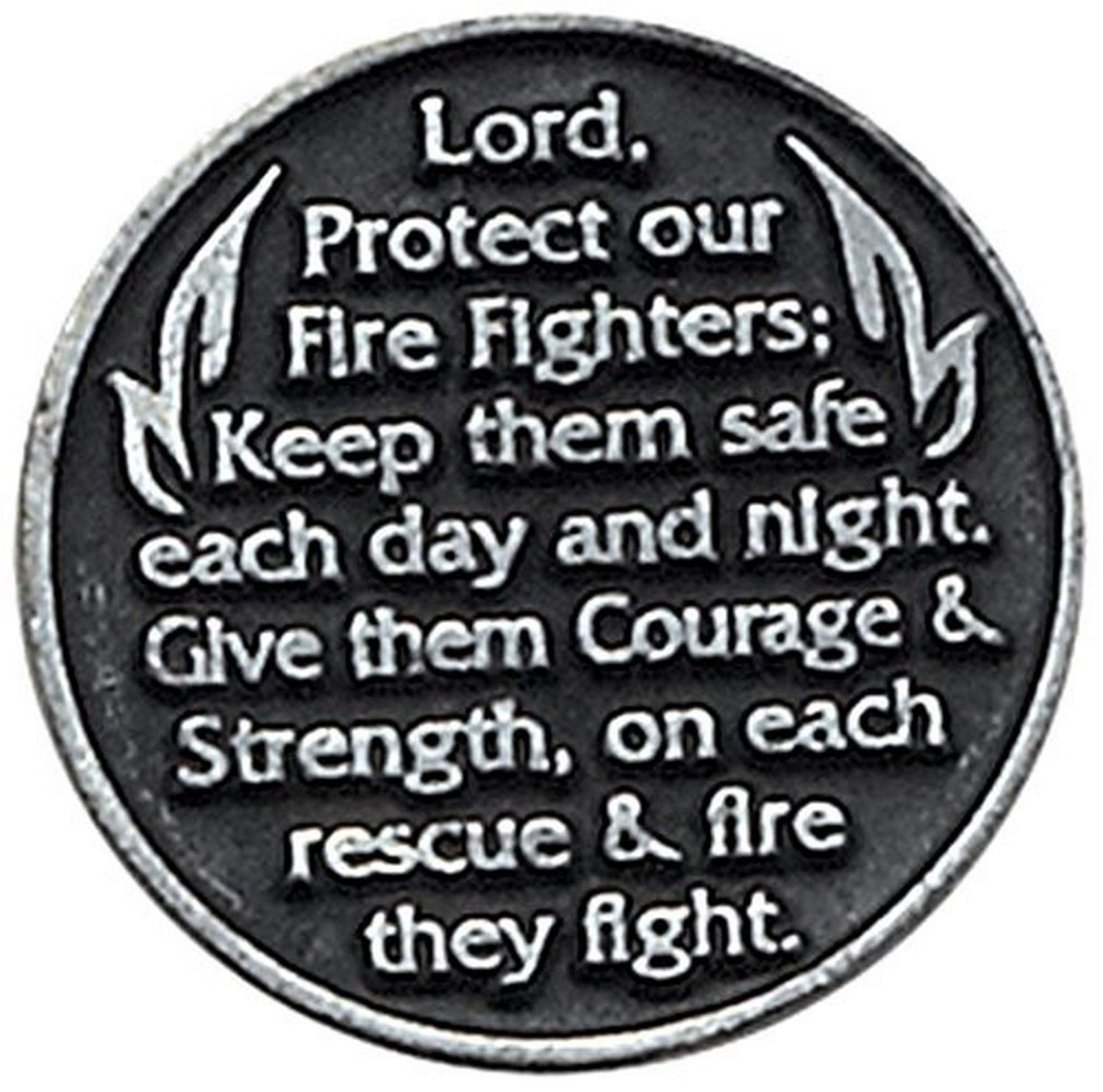 Cathedral Art (Abbey & CA Gift Firefighter Pocket, 1-Inch Poket Tokens, 1 Inch