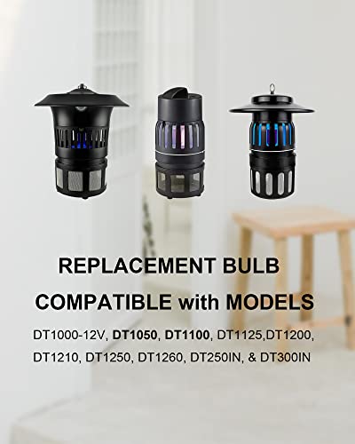 Dichroma 7W 41050 Replacement Bulbs Compatible with Dynatrap DT1050 DT1100 DT1210 DT1250 DT1260 1/2 Acre Insect and Mosquito Trap Light (2 Pack)