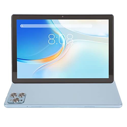 Garsentx 10 Inch Tablet, 6 GB RAM, 256 GB Storage, 1920 X 1200 IPS HD IPS Display, Octa Core Processor, 13 MP Camera, 4G Network Calling 5G WiFi Tablet PC, Bluetooth USB Type C GPS