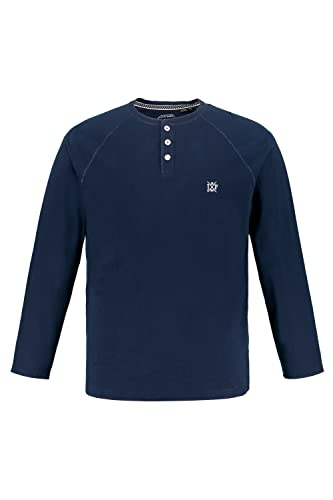 JP 1880 Menswear Big & Tall Plus Size L-8XL Pajama Set night blue XLT 800377130
