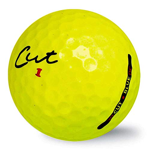 CUT DC Golf Balls Atomic Yellow (CUTDC-YELLOW)