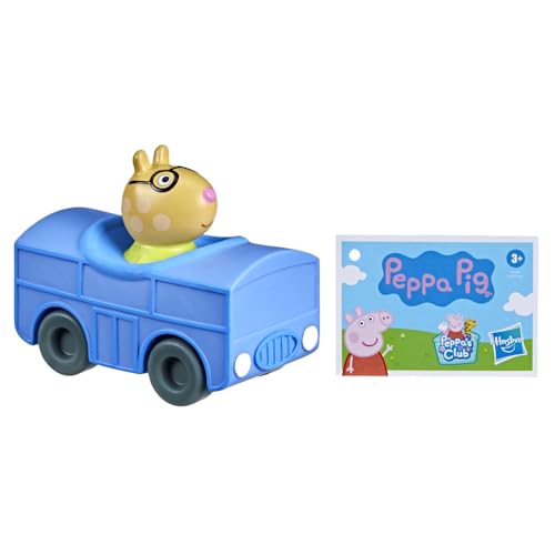 Peppa Pig Peppaβs Adventures Little Buggy Vehicle, Preschool Toy for Ages 3 and Up (Pedro Pony in School Bus)