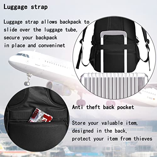 Jrktuwdg De-stiny 2 Men Women Backpack Shoulder Bag with USB Charging Port Bookbag Laptop Backpacks