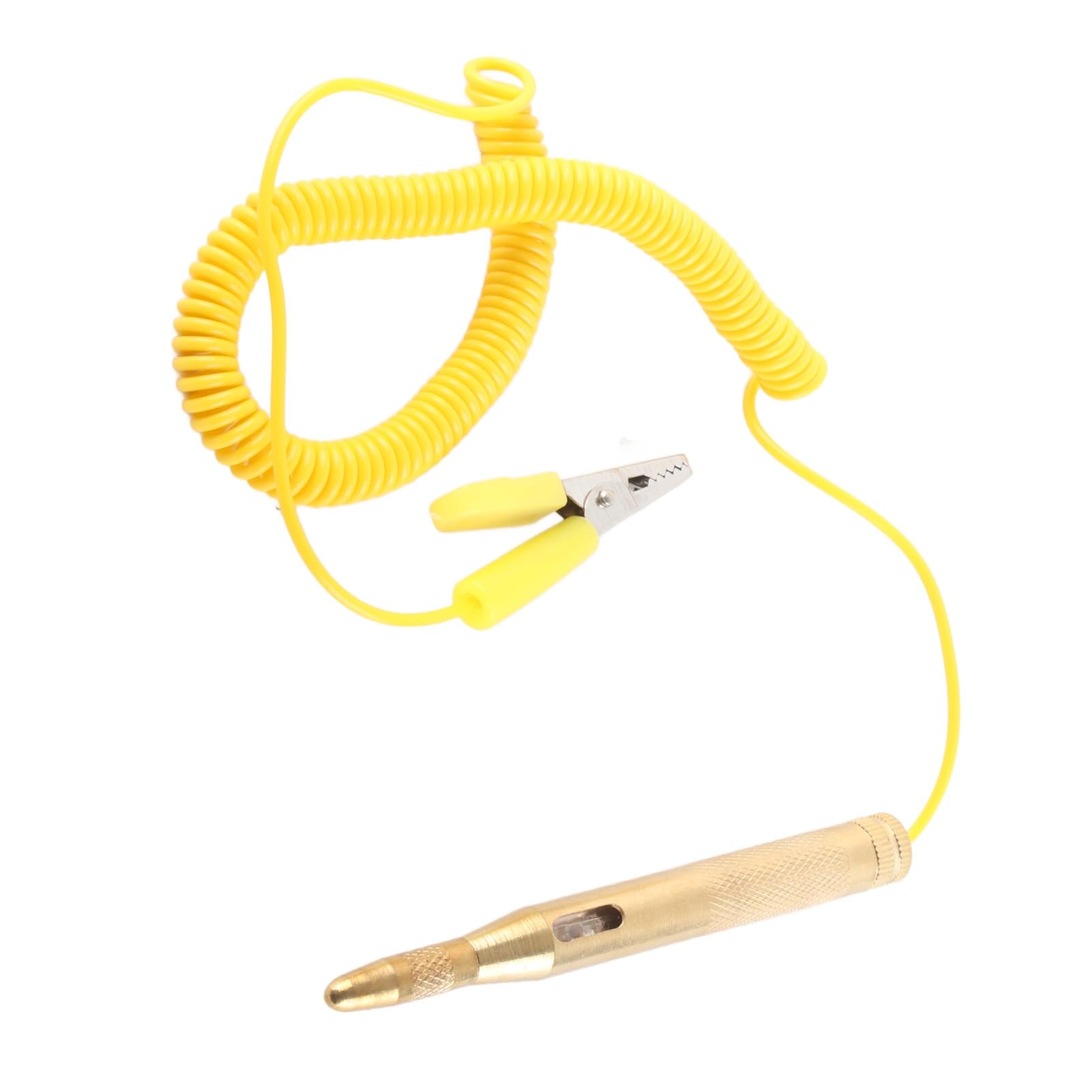 Circuit Tester Light Bulb, 100cm/ 39.3in Cable Length Auto Car Vehicle Circuit Tester DC 6V 12V 24V Light Bulb Voltage Test Pen Pencil with Stainless Probe