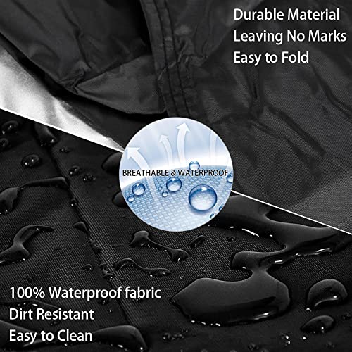 Fellie Cover 82-inch Patio Chaise Lounge Covers, Durable Outdoor Chaise Lounge Covers Water Resistant